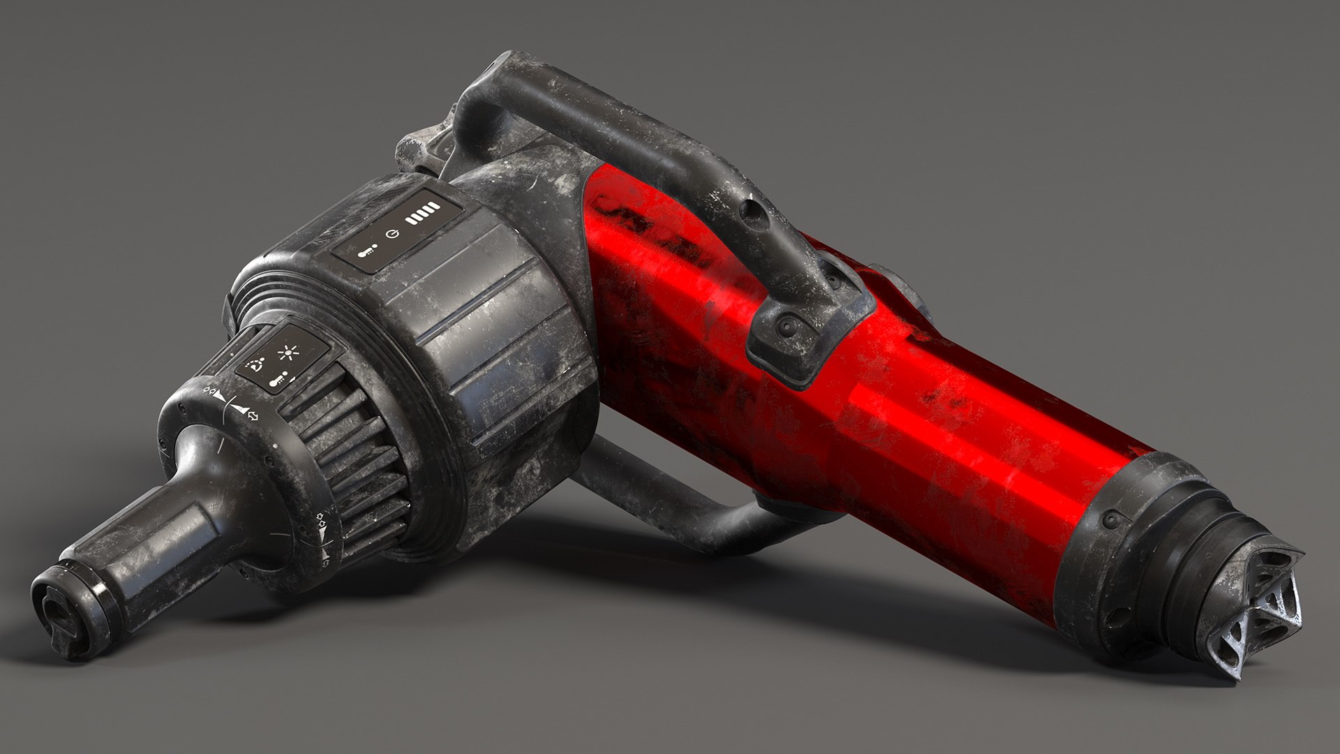 Cordless Rescue Ram Hydraulic Used Model - TurboSquid 1980967