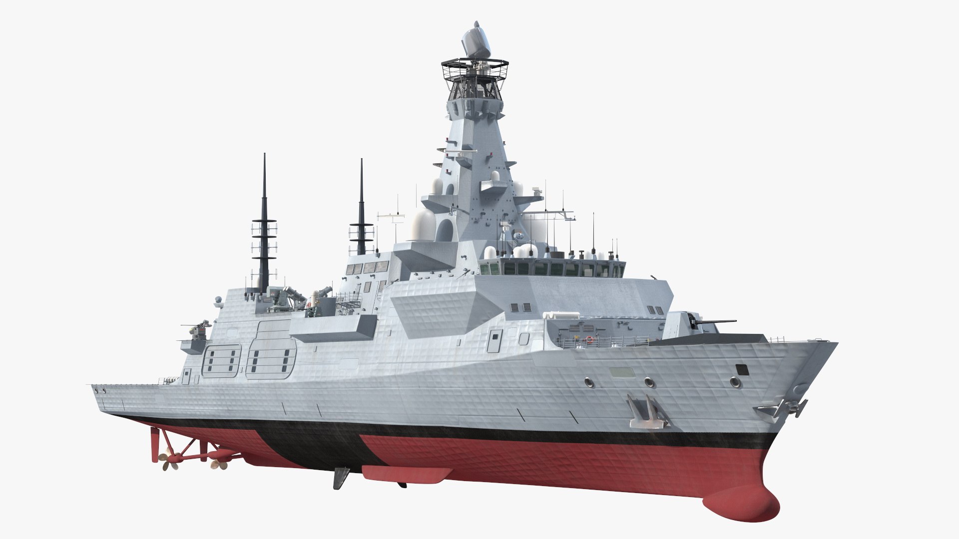 Type 26 Global Combat Ship Rigged 3D - TurboSquid 2070357