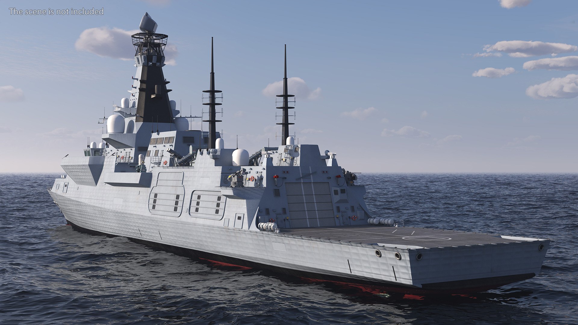 Type 26 Global Combat Ship Rigged 3D - TurboSquid 2070357
