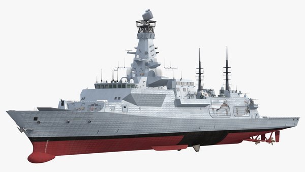 Type 26 글로벌 전투함 리지드 3D 모델 - TurboSquid 2070357