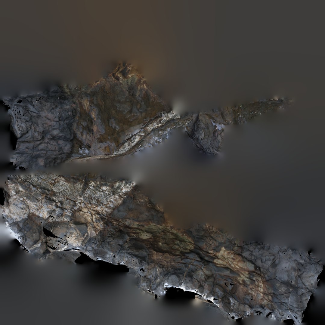 Cliff Face Model - TurboSquid 1336738