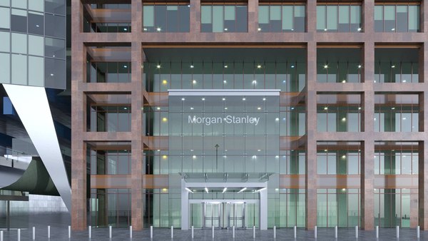 JP Morgan Heron Quays Morgan Stanley Buildings 3D model - TurboSquid ...