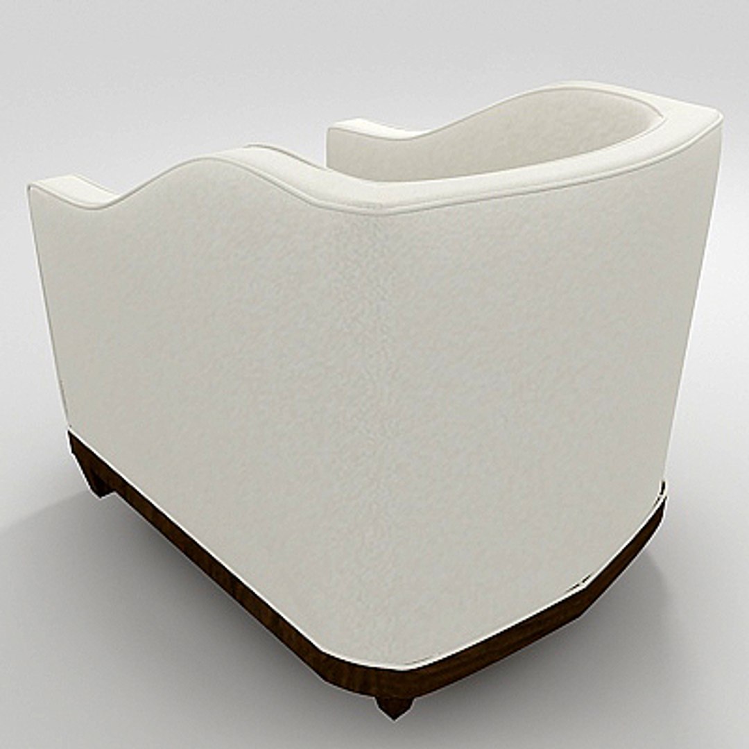 3d Model Lounge Chair