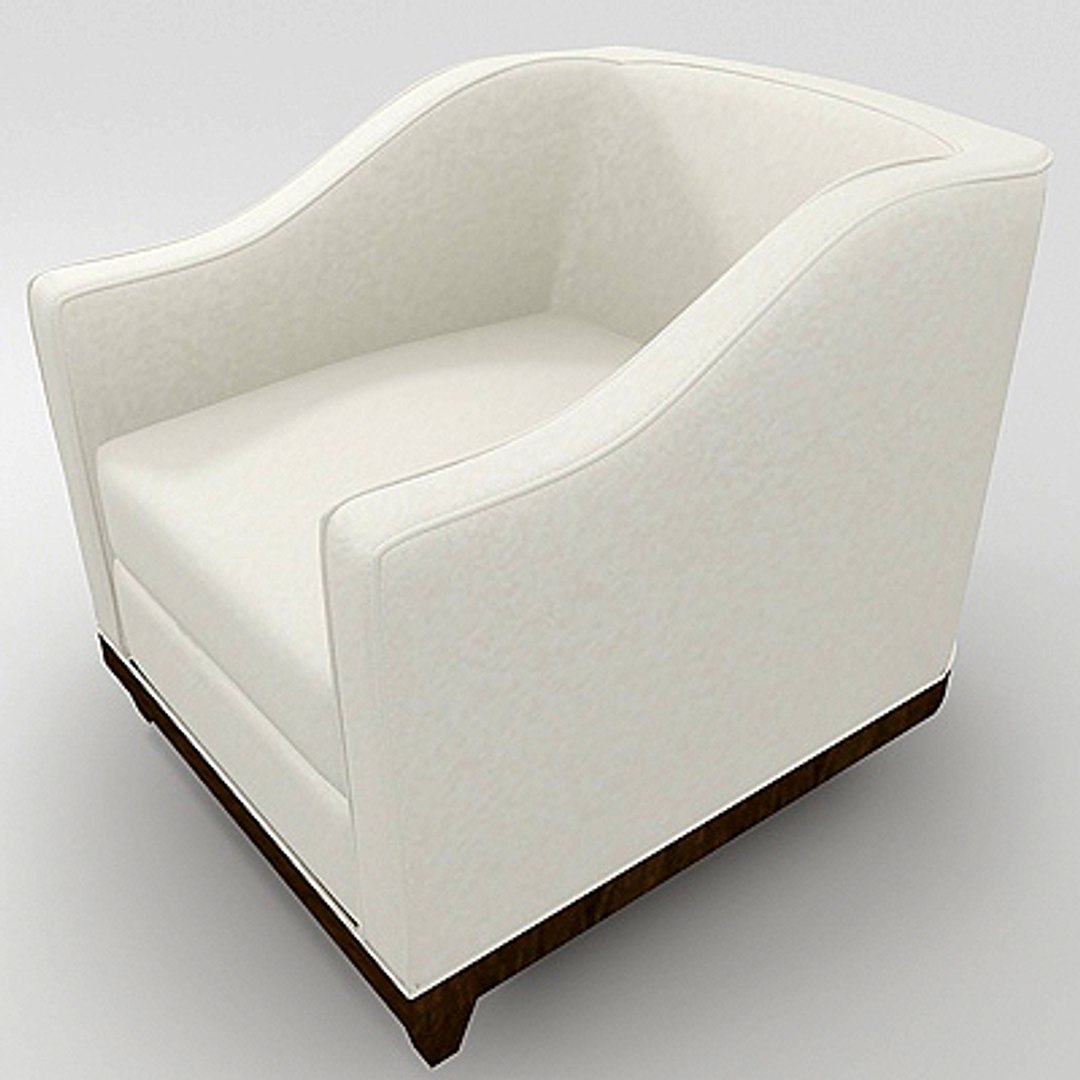 3d Model Lounge Chair