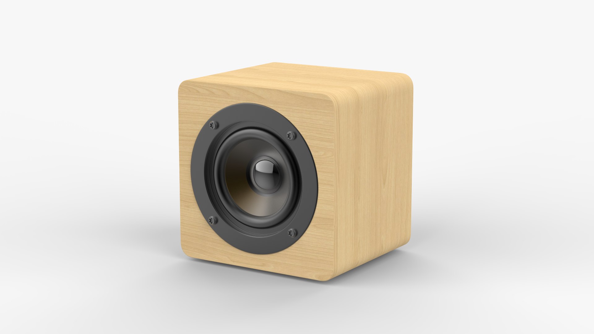 Wooden Mini Speaker 3D Model - TurboSquid 2242977