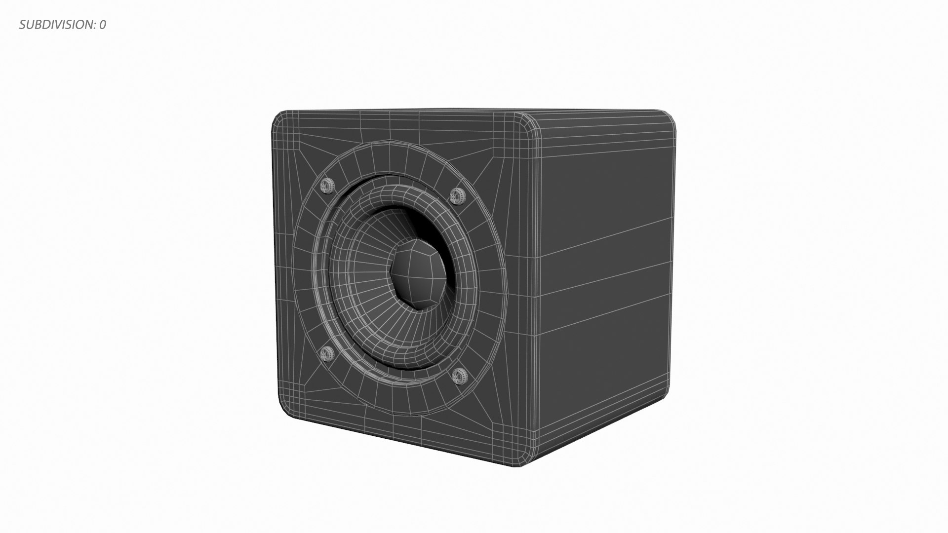 Wooden Mini Speaker 3D Model - TurboSquid 2242977