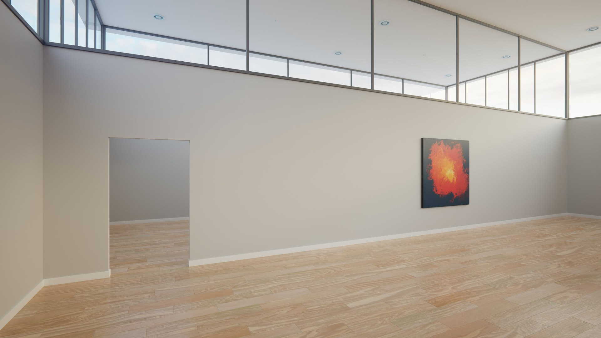 Art Museum Gallery Interior 38 3D Model - TurboSquid 2061563