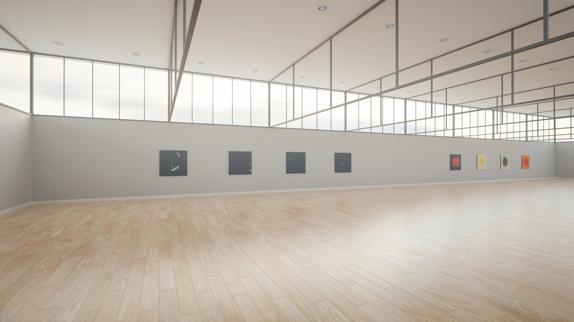 Art Museum Gallery Interior 38 3D Model - TurboSquid 2061563