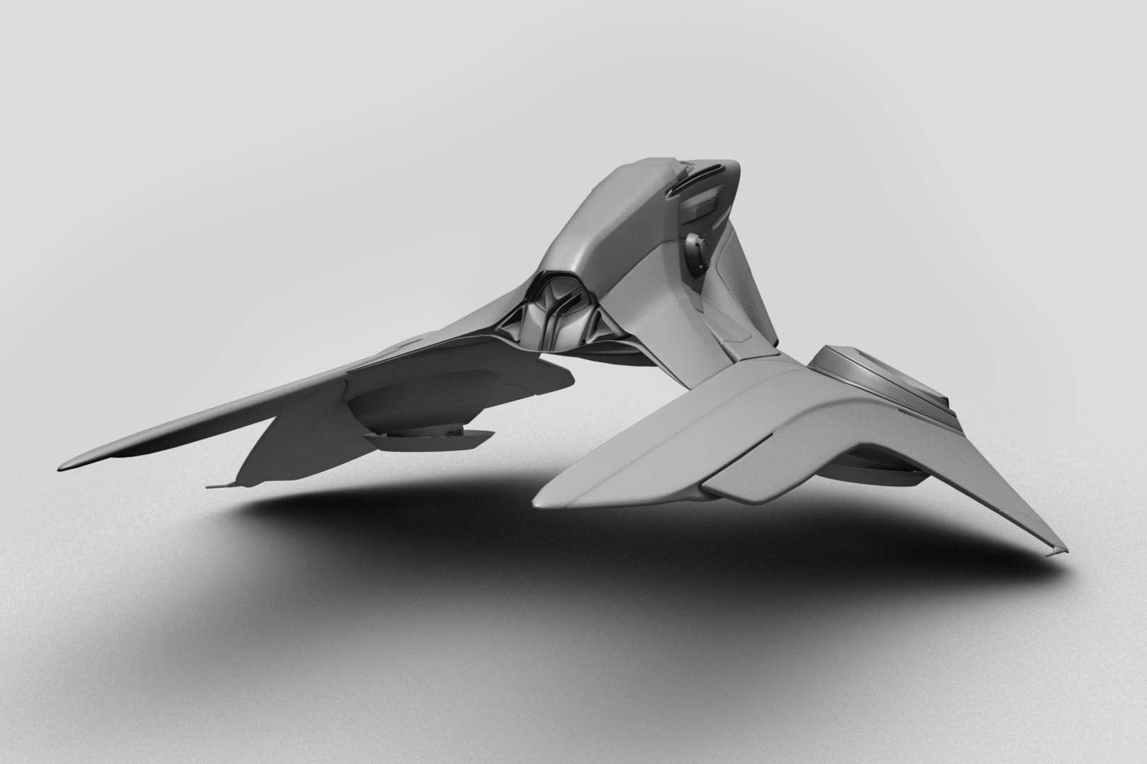Spaceship Futuristic 3d Model