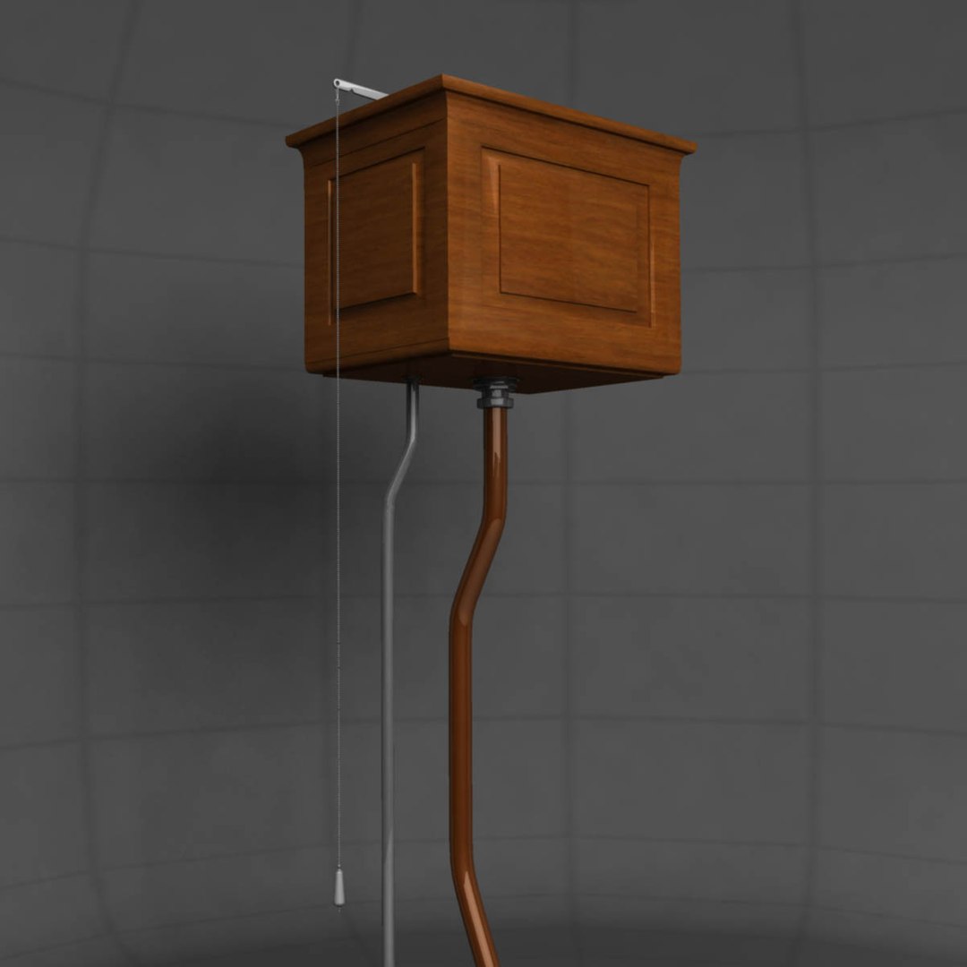 Antique water closet model - TurboSquid 1190848