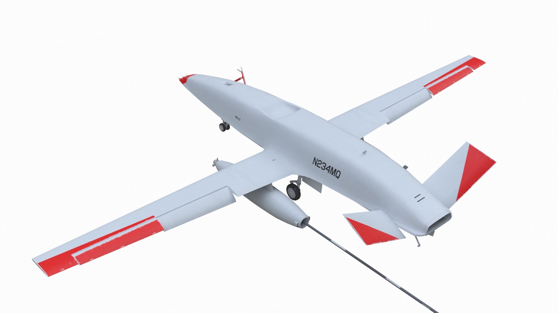 3D Boeing MQ25 Stingray Aerial Refueling Drone Model - TurboSquid 2426367