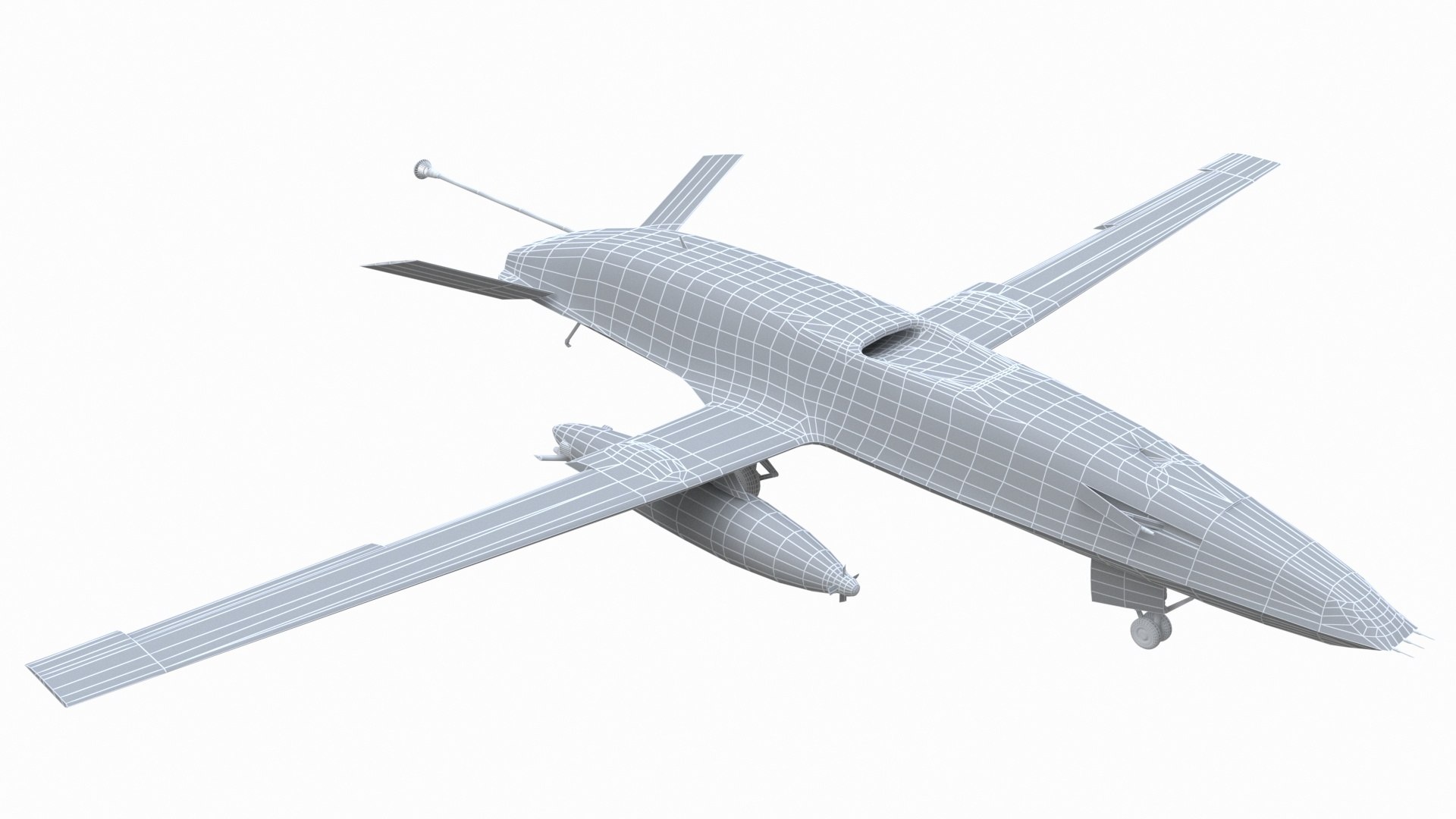 3D Boeing MQ25 Stingray Aerial Refueling Drone Model - TurboSquid 2426367