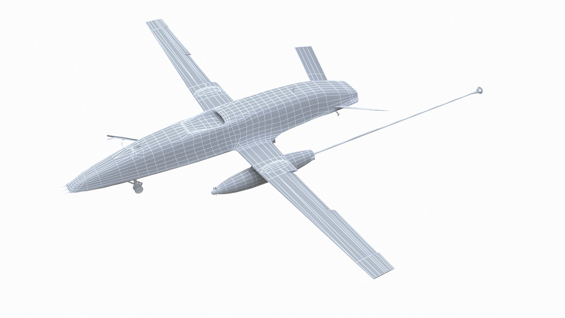 3D Boeing MQ25 Stingray Aerial Refueling Drone Model - TurboSquid 2426367