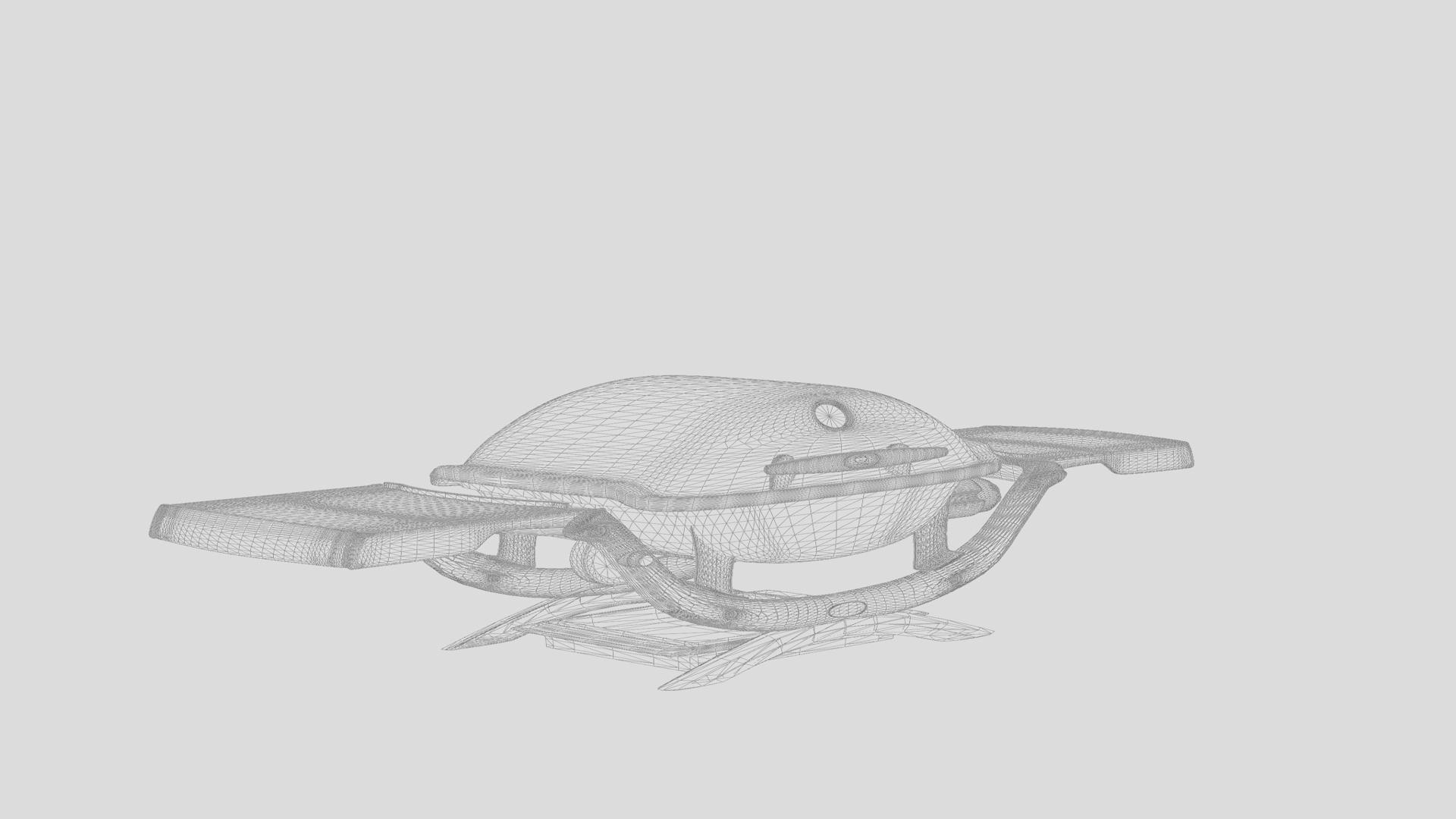 Weber Barbecue And Grill 3D Model 3D Model - TurboSquid 2217208