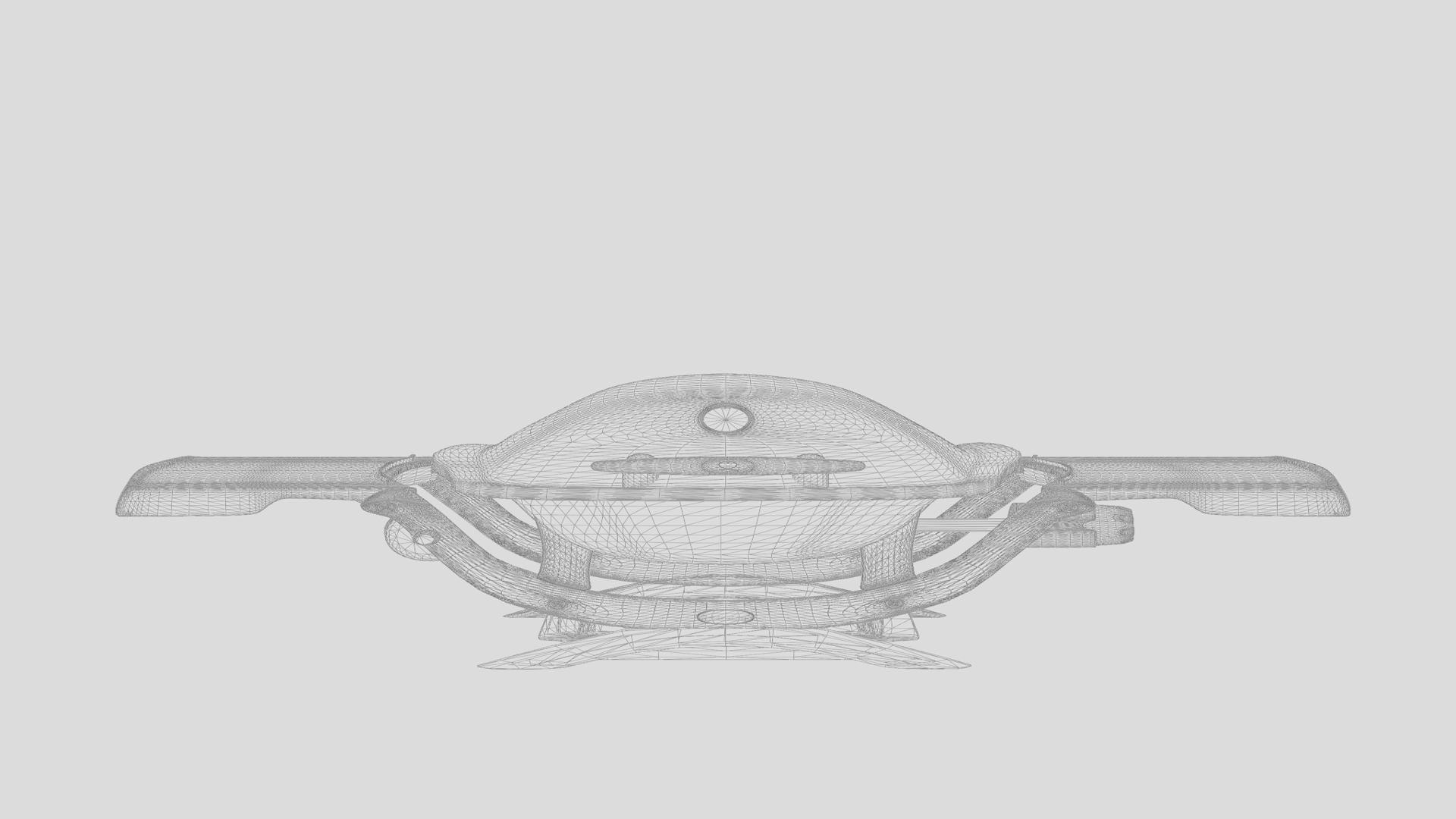 Weber Barbecue And Grill 3D Model 3D Model - TurboSquid 2217208