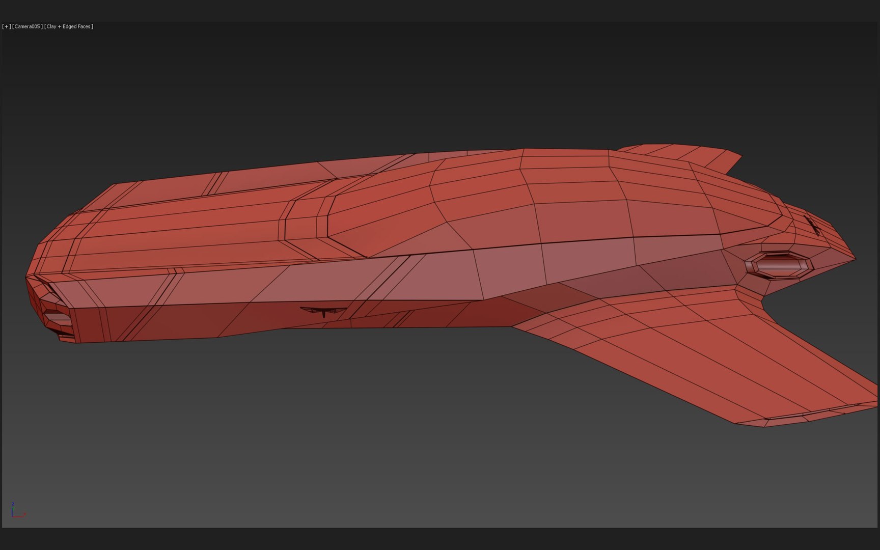 3d Stealth Originally Designed Model