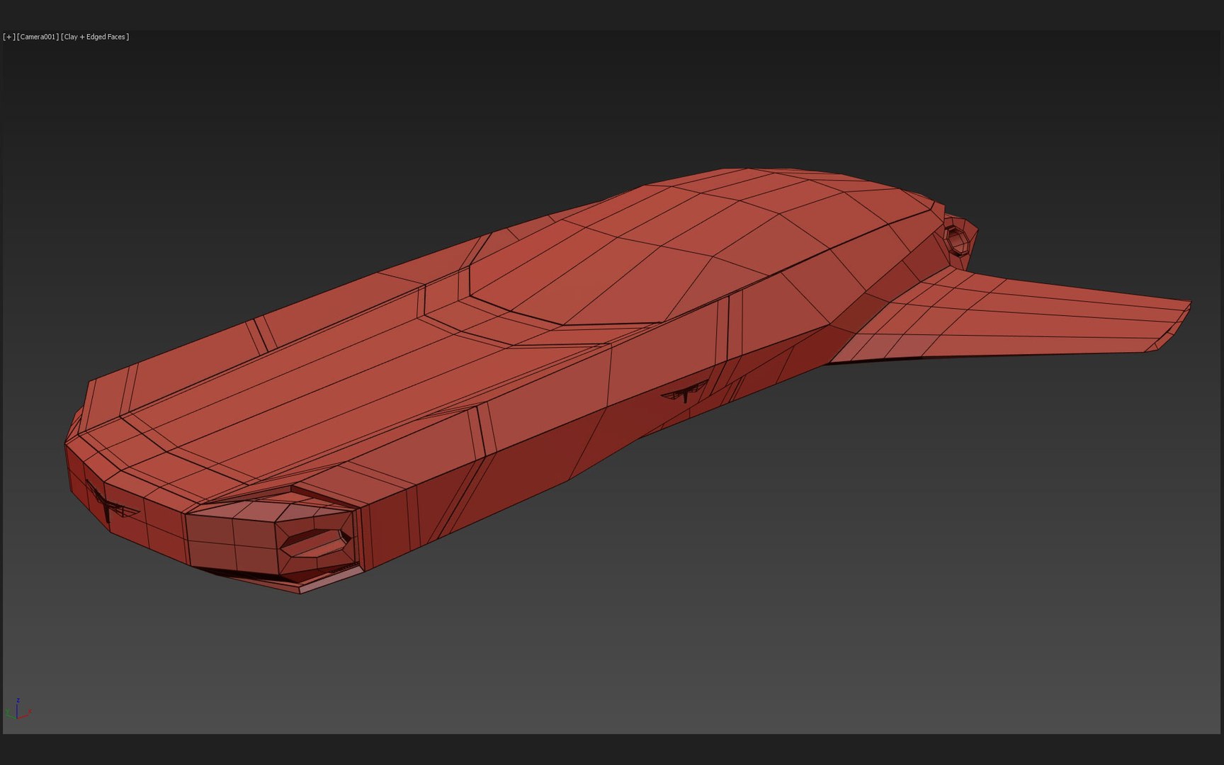 3d Stealth Originally Designed Model