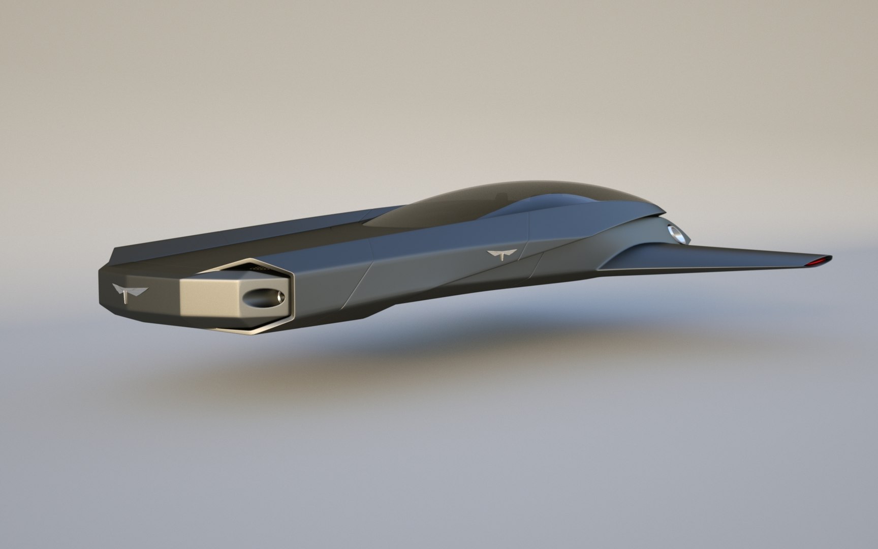 3d Stealth Originally Designed Model