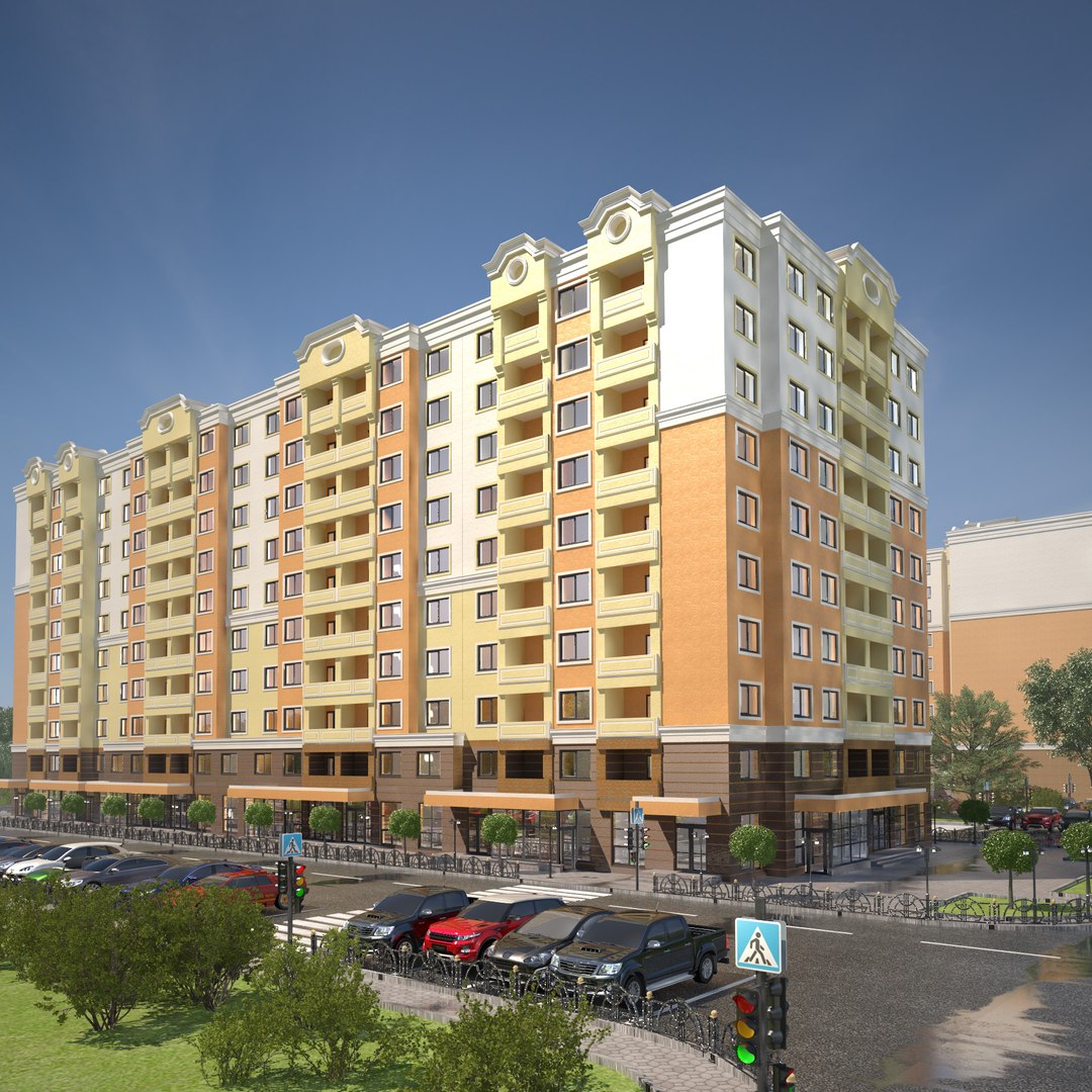 3d Model Residential House