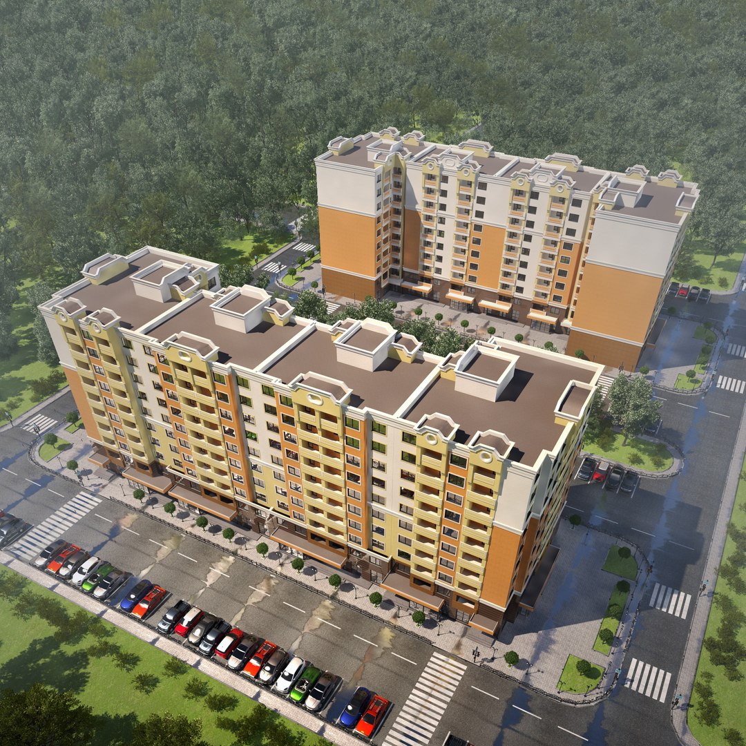 3d Model Residential House