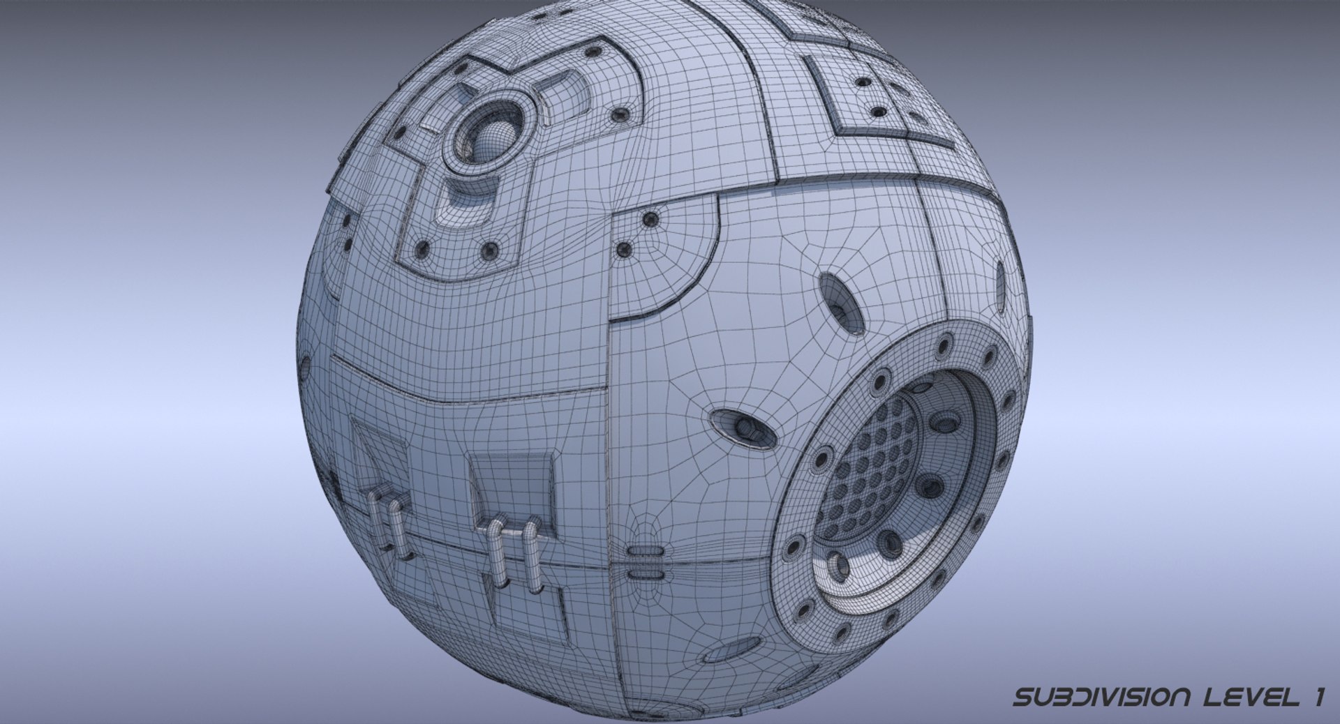 Sci-fi Core 3D - TurboSquid 1152958