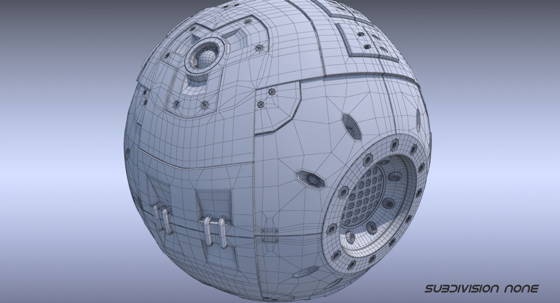 Sci-fi Core 3D - TurboSquid 1152958