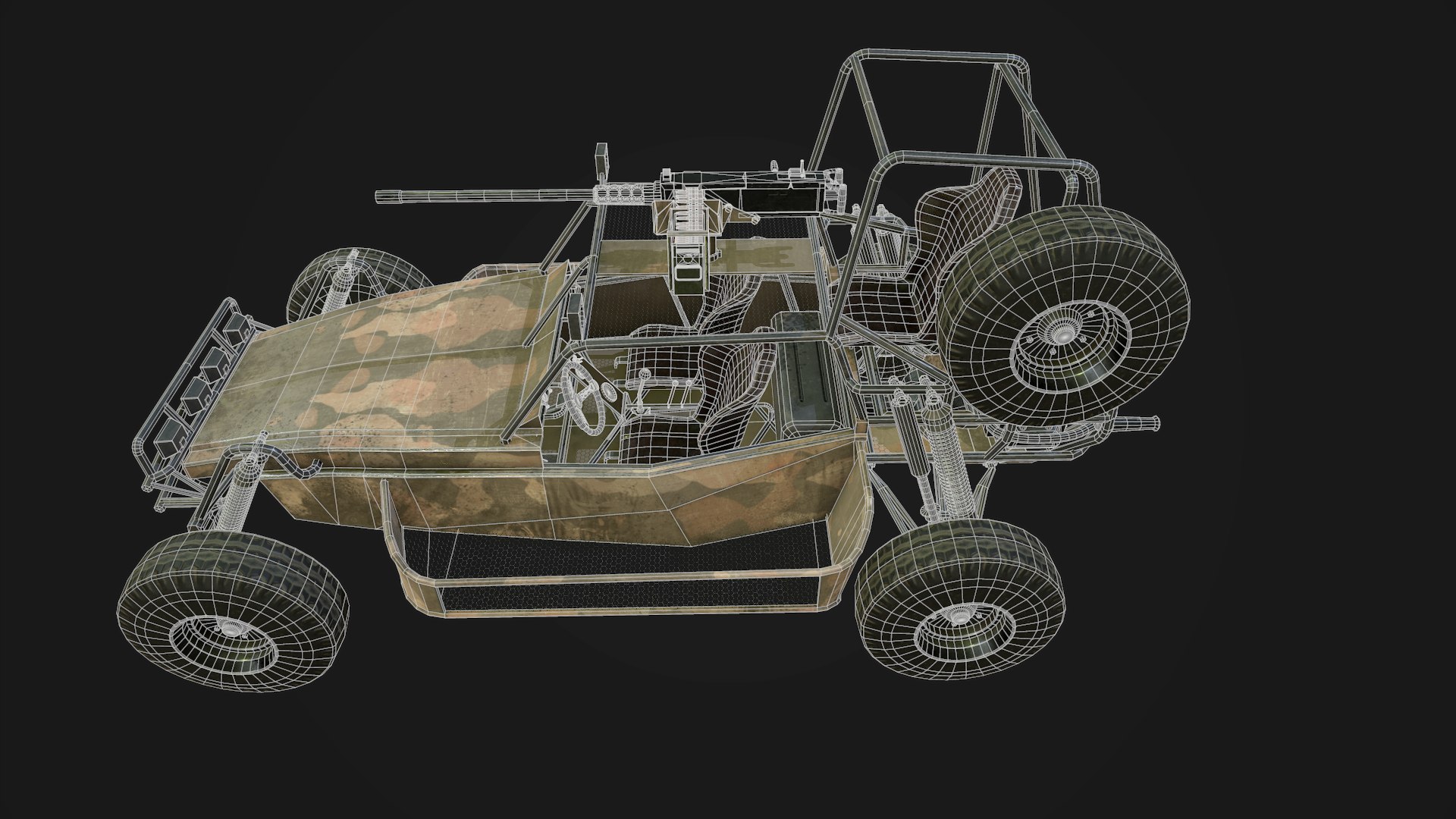 Desert Patrol Vehicle DPV 3D - TurboSquid 2378620