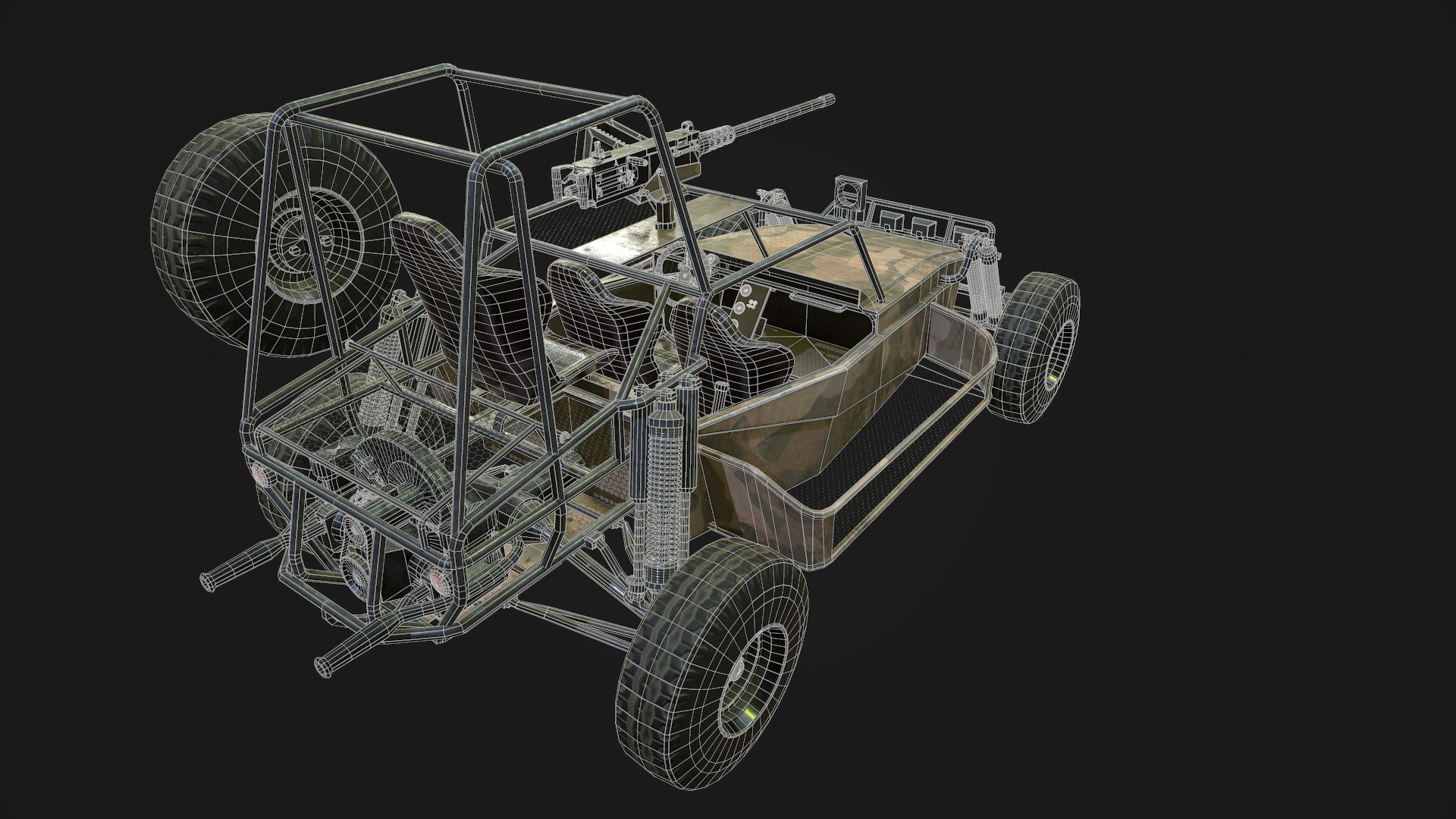 Desert Patrol Vehicle DPV 3D - TurboSquid 2378620
