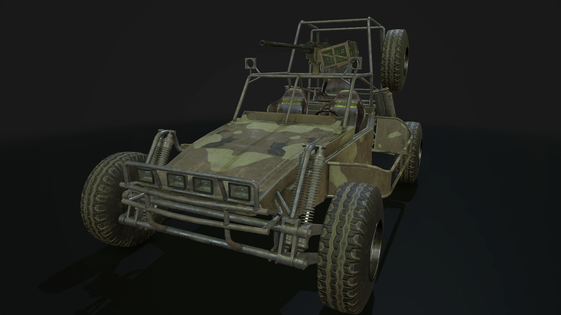 Desert Patrol Vehicle DPV 3D - TurboSquid 2378620