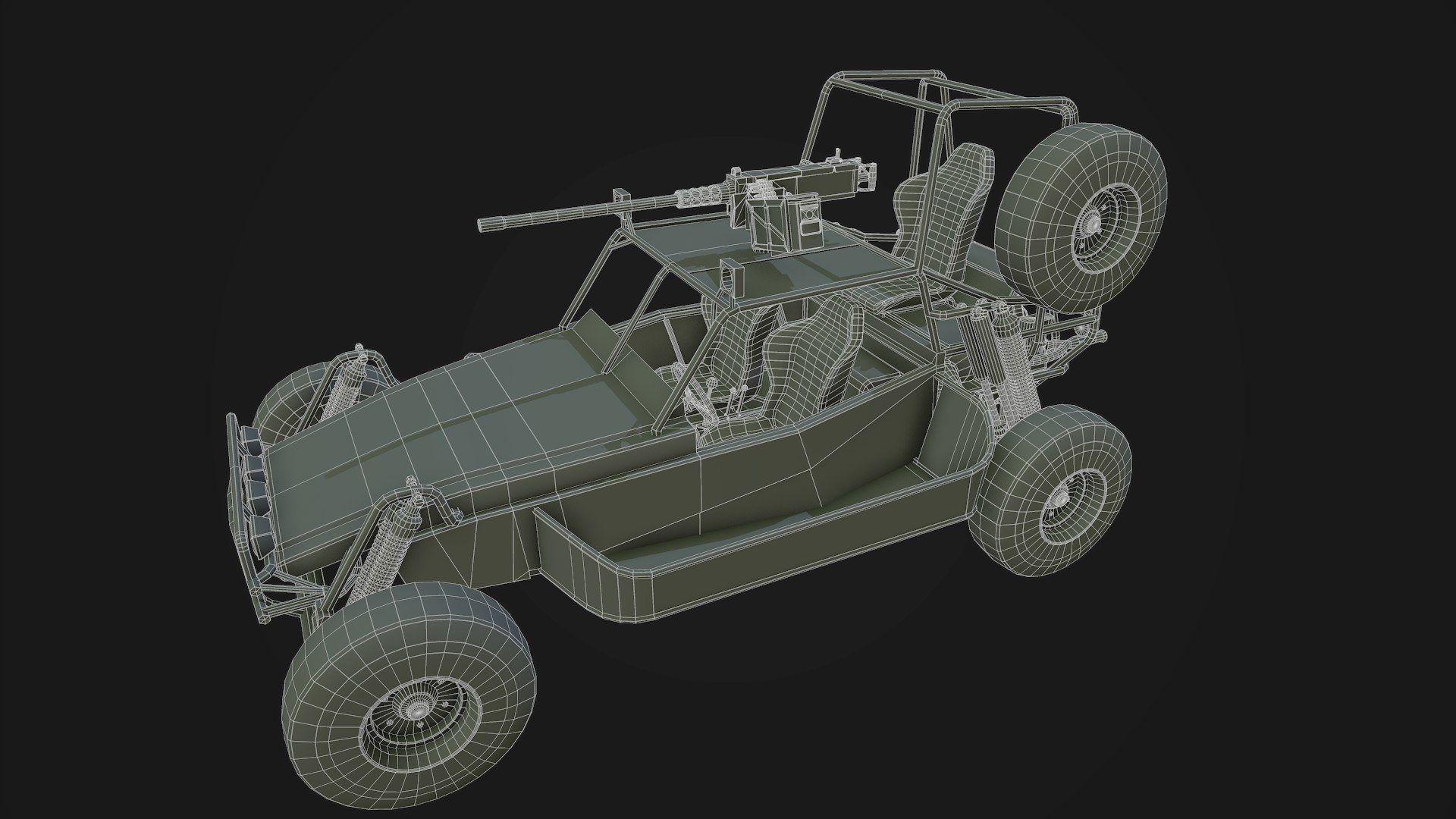 Desert Patrol Vehicle DPV 3D - TurboSquid 2378620