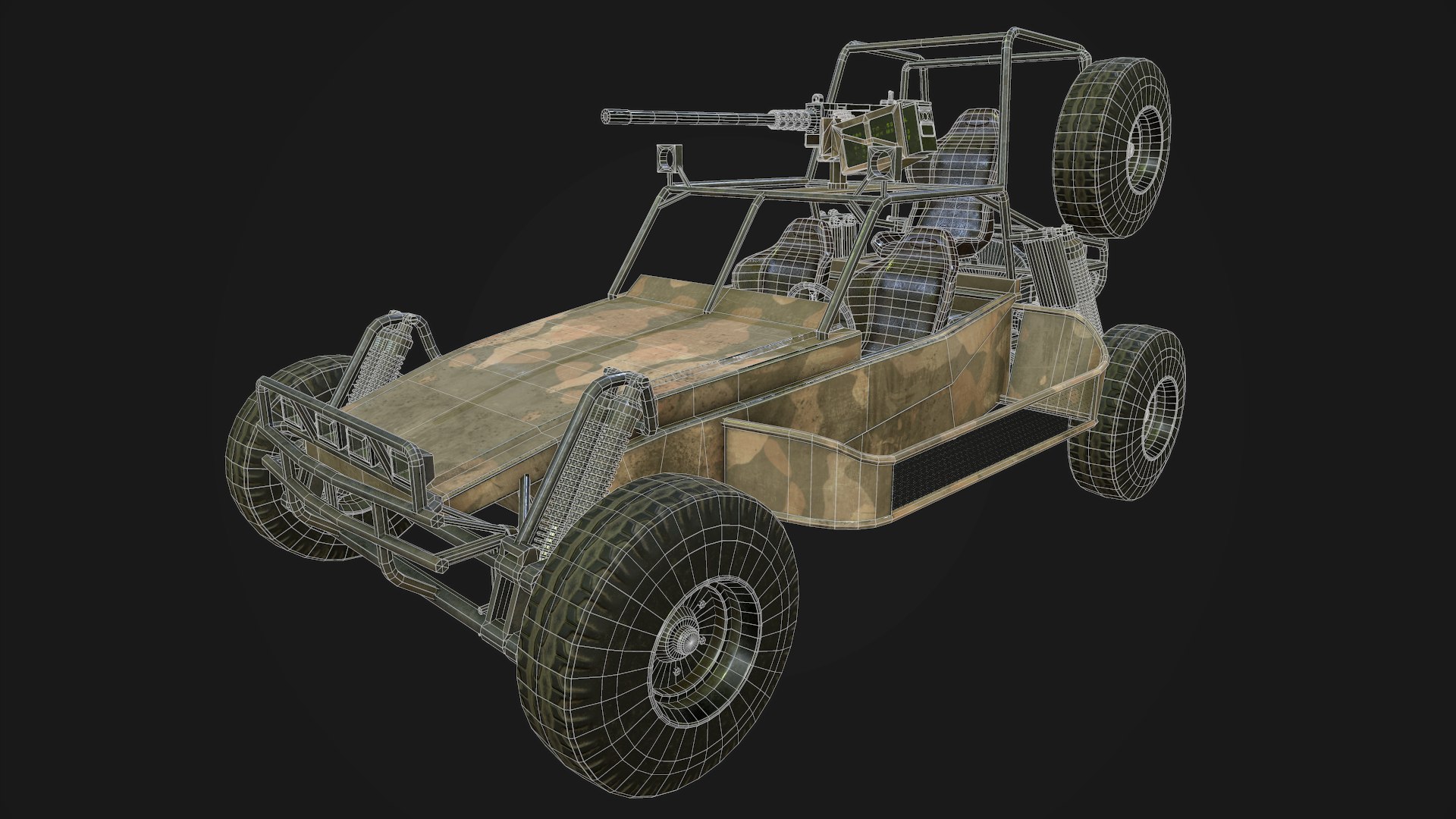 Desert Patrol Vehicle DPV 3D - TurboSquid 2378620