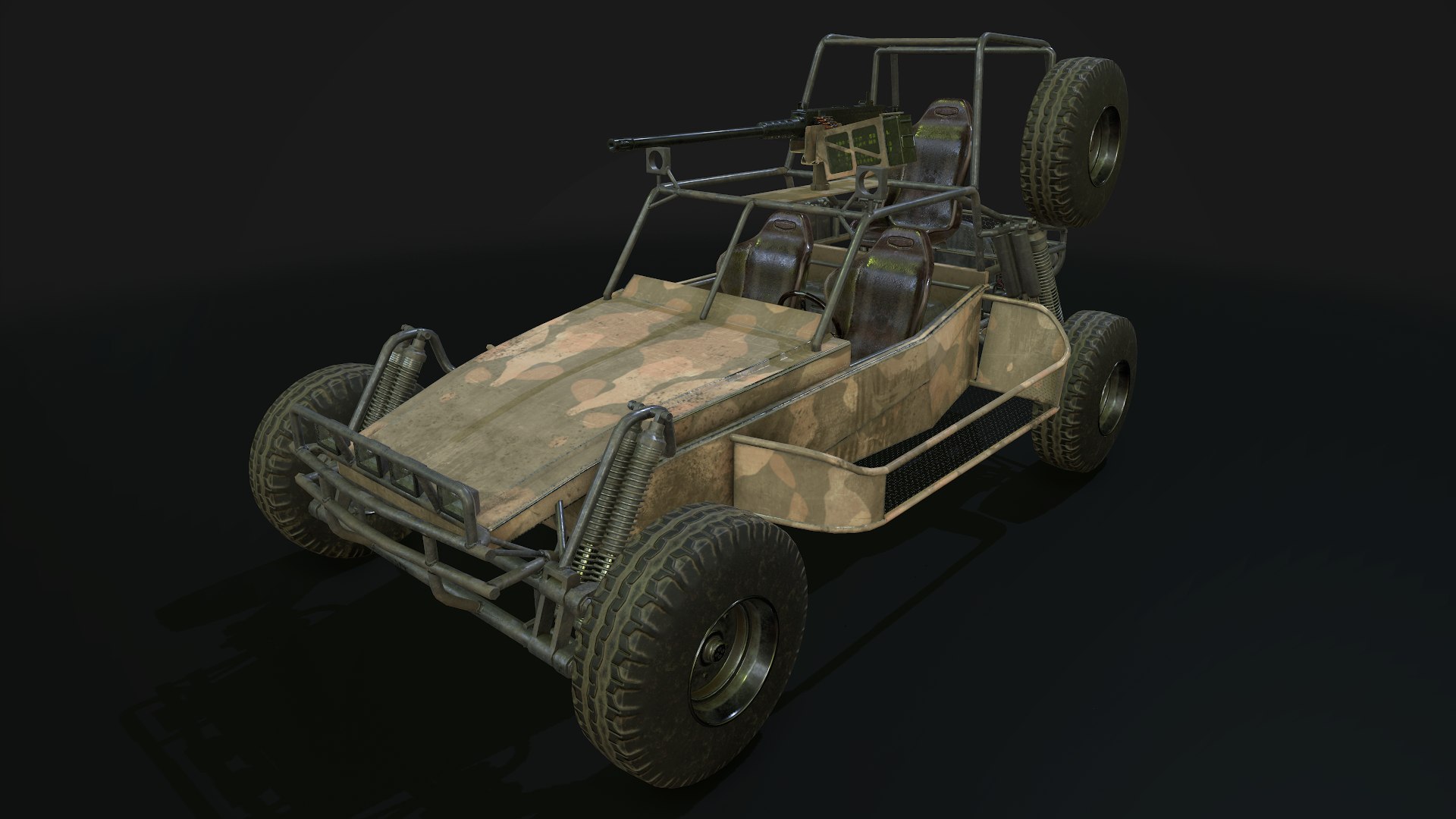 Desert Patrol Vehicle DPV 3D - TurboSquid 2378620
