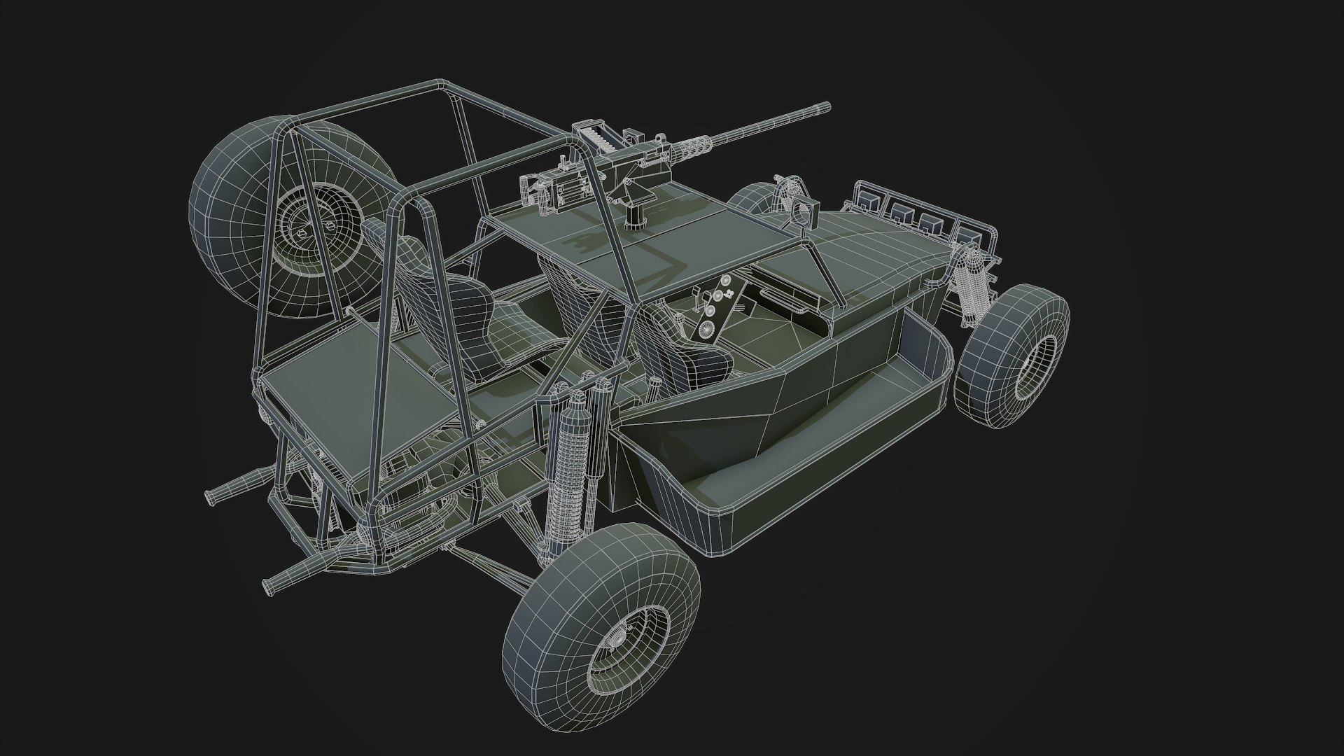 Desert Patrol Vehicle DPV 3D - TurboSquid 2378620
