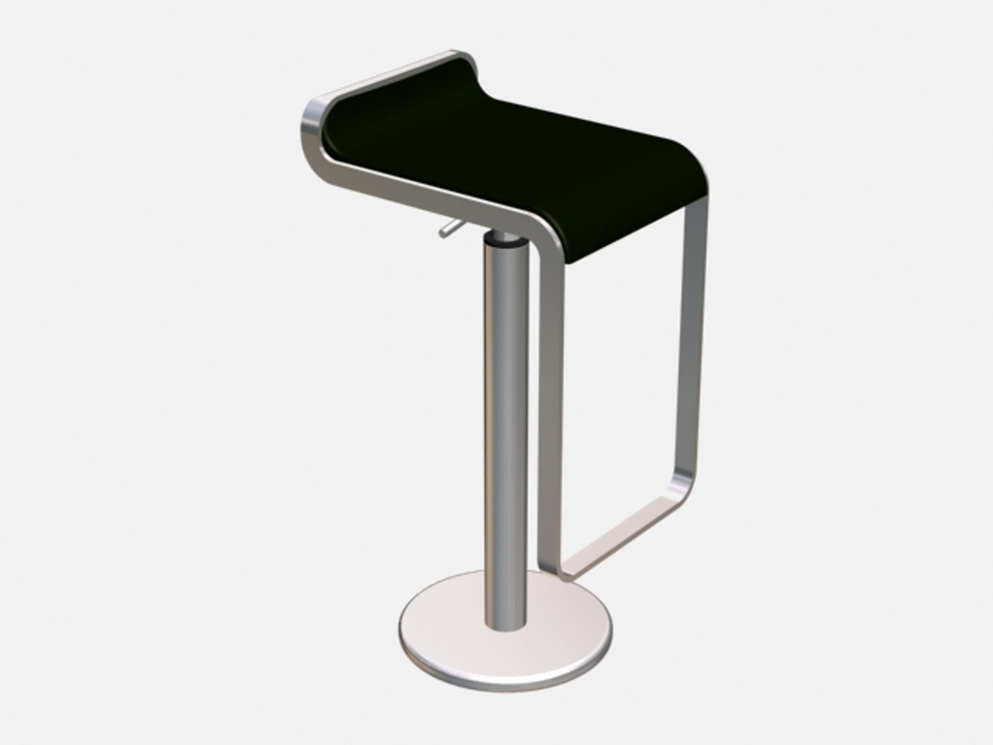 Lem Piston Stool 3d Model