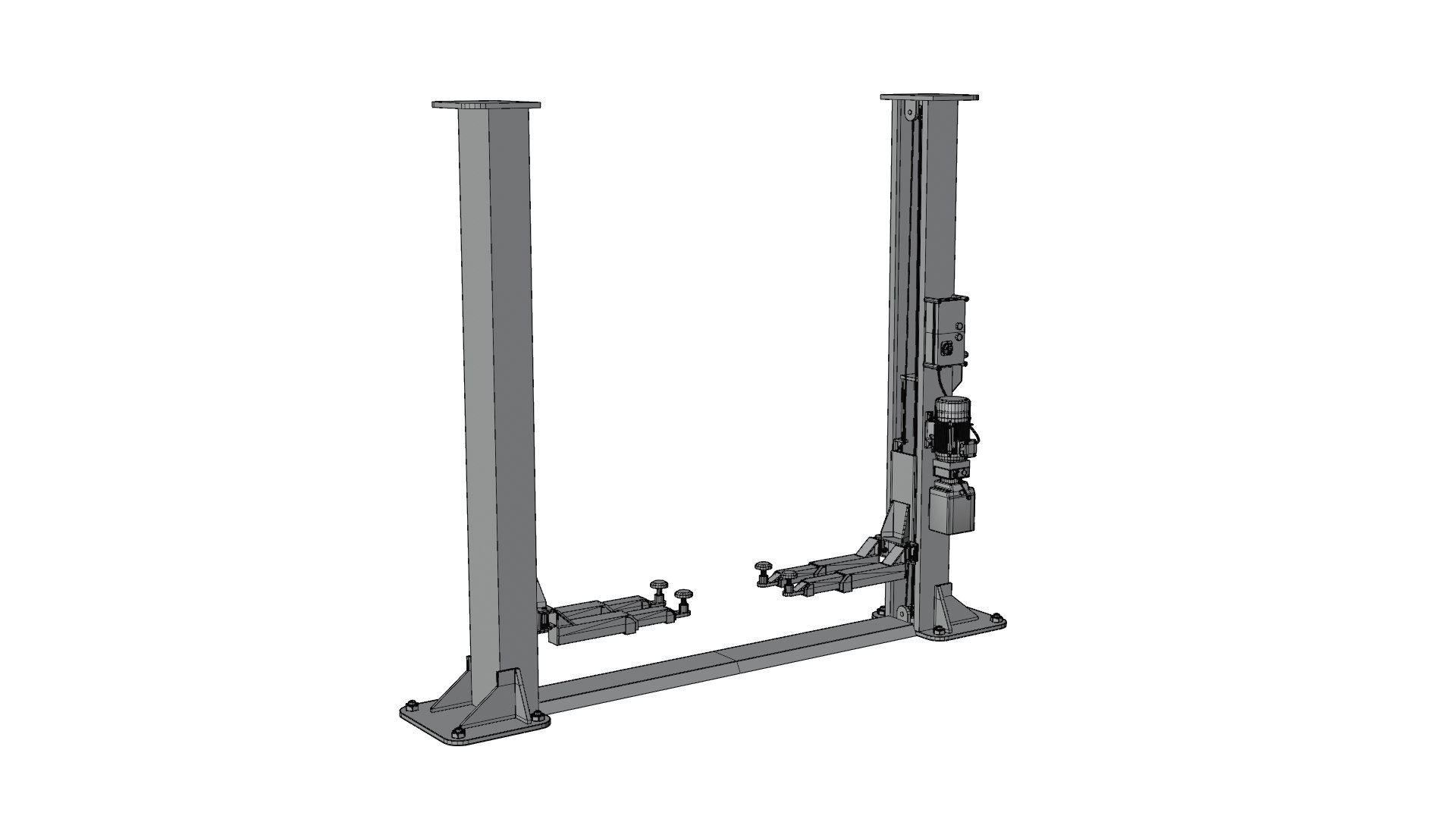 3D Model Car Lift - TurboSquid 1779906