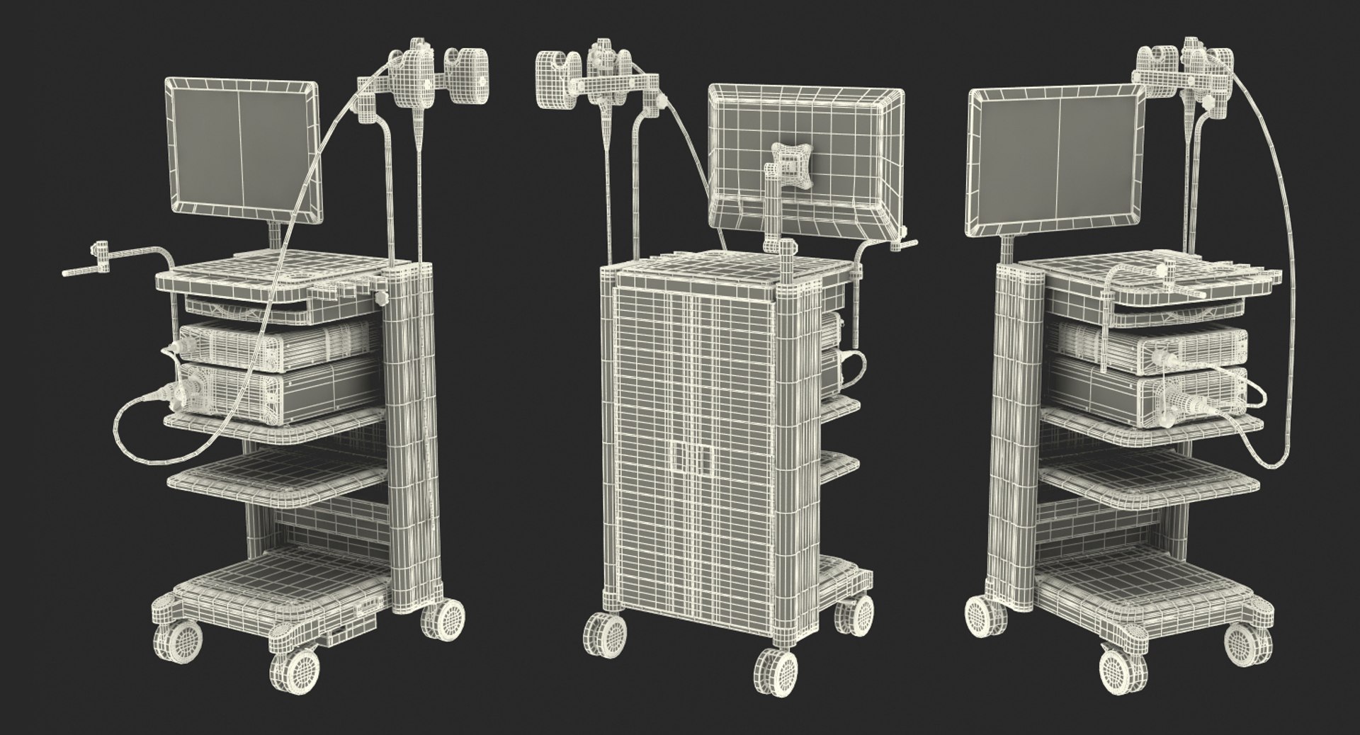 Fujifilm electronic video endoscope 3D model - TurboSquid 1246356