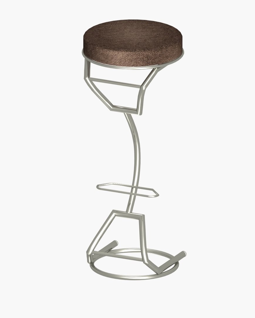 Modern bar stools design 3D model - TurboSquid 1344503