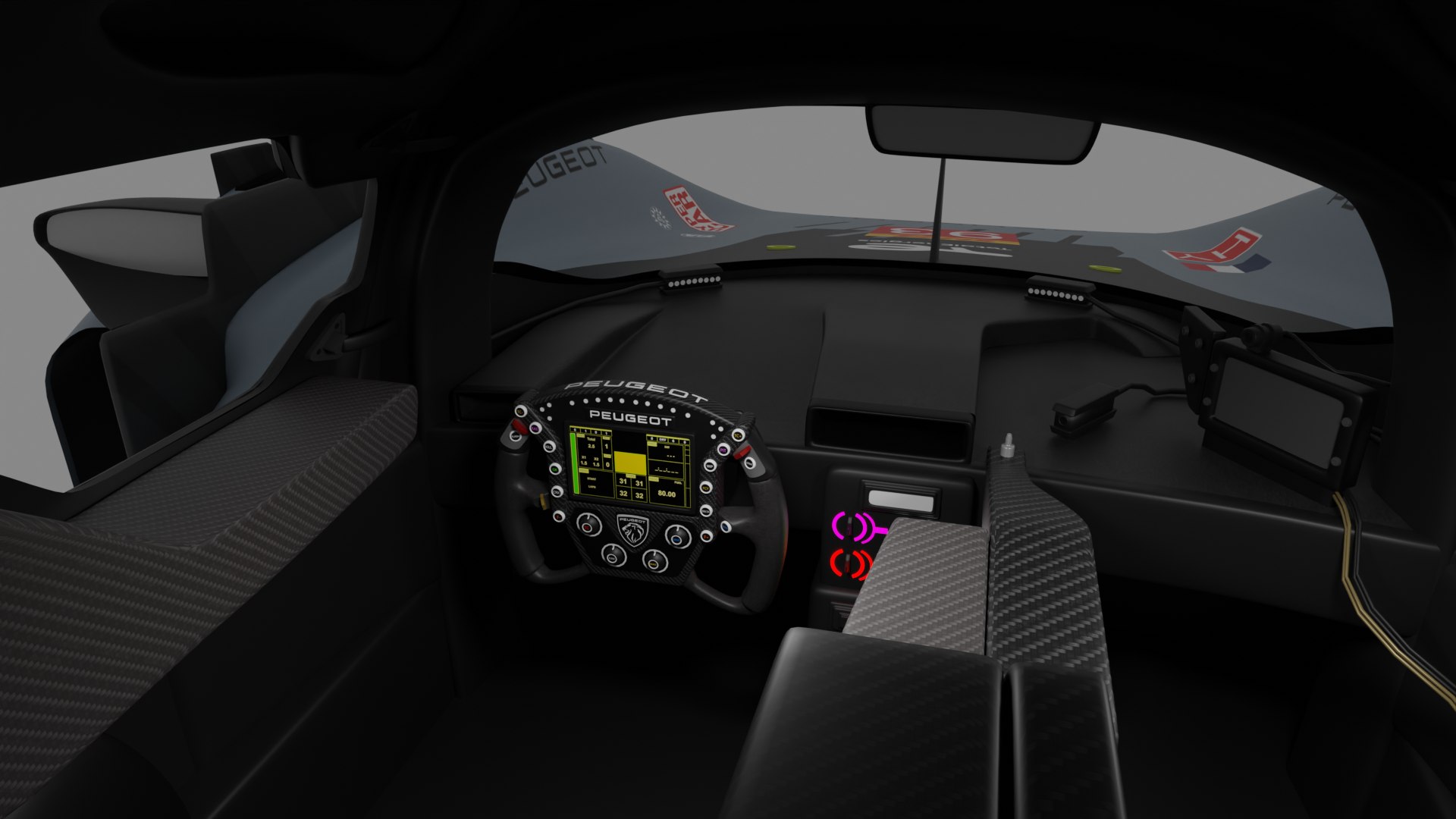 3D Peugeot 9x8 LMH Model - TurboSquid 2205046