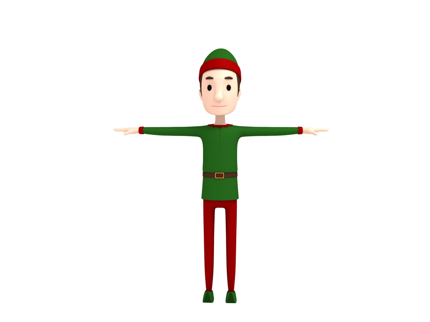 Elf Character Cartoon 3D Model - TurboSquid 1345944