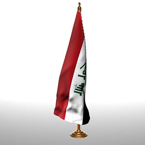3D Iraq Flag Models - Browse & Download Formats - TurboSquid
