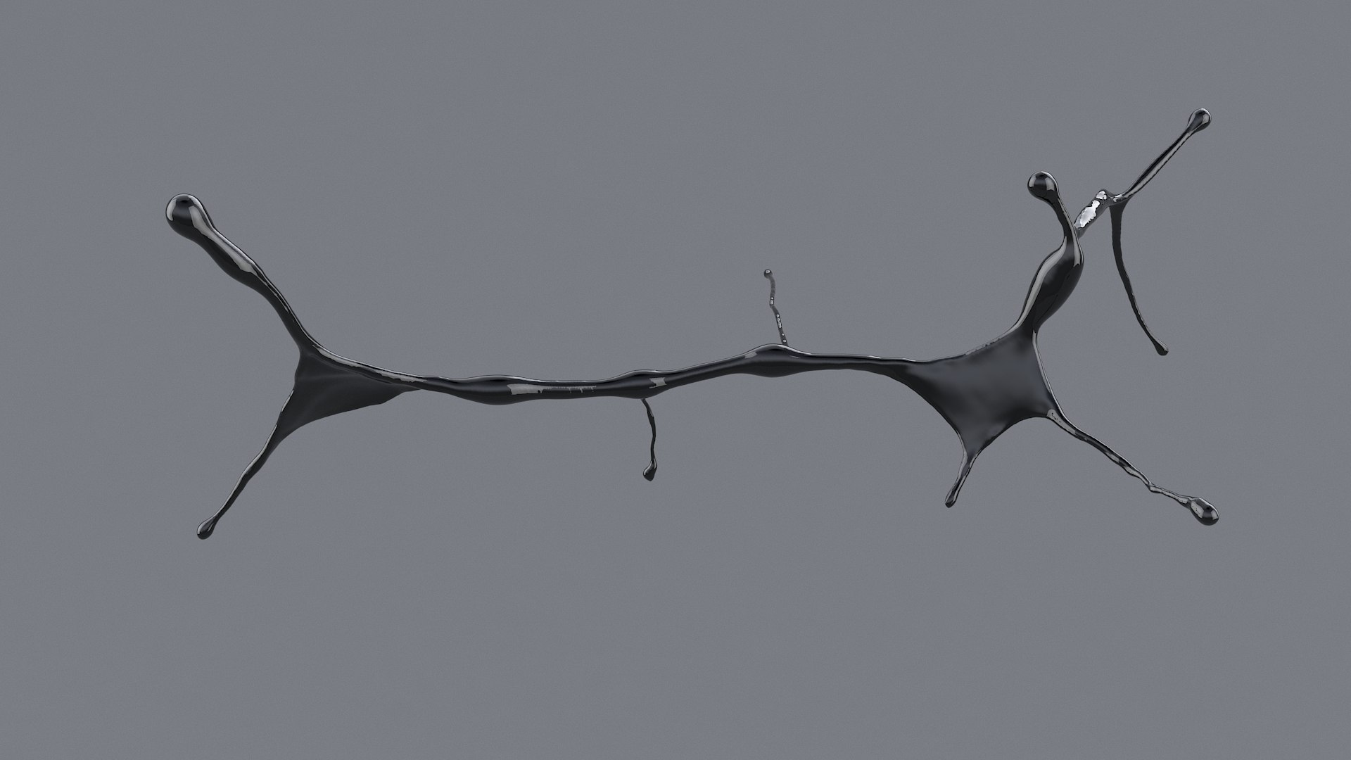 3D Animated Abstract Liquid Splash 01 Model - TurboSquid 1741493