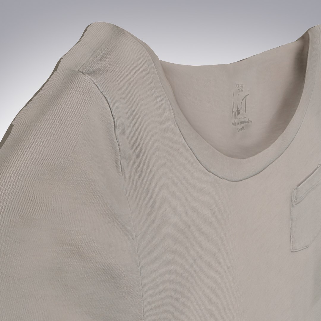 max women s t-shirt scanning