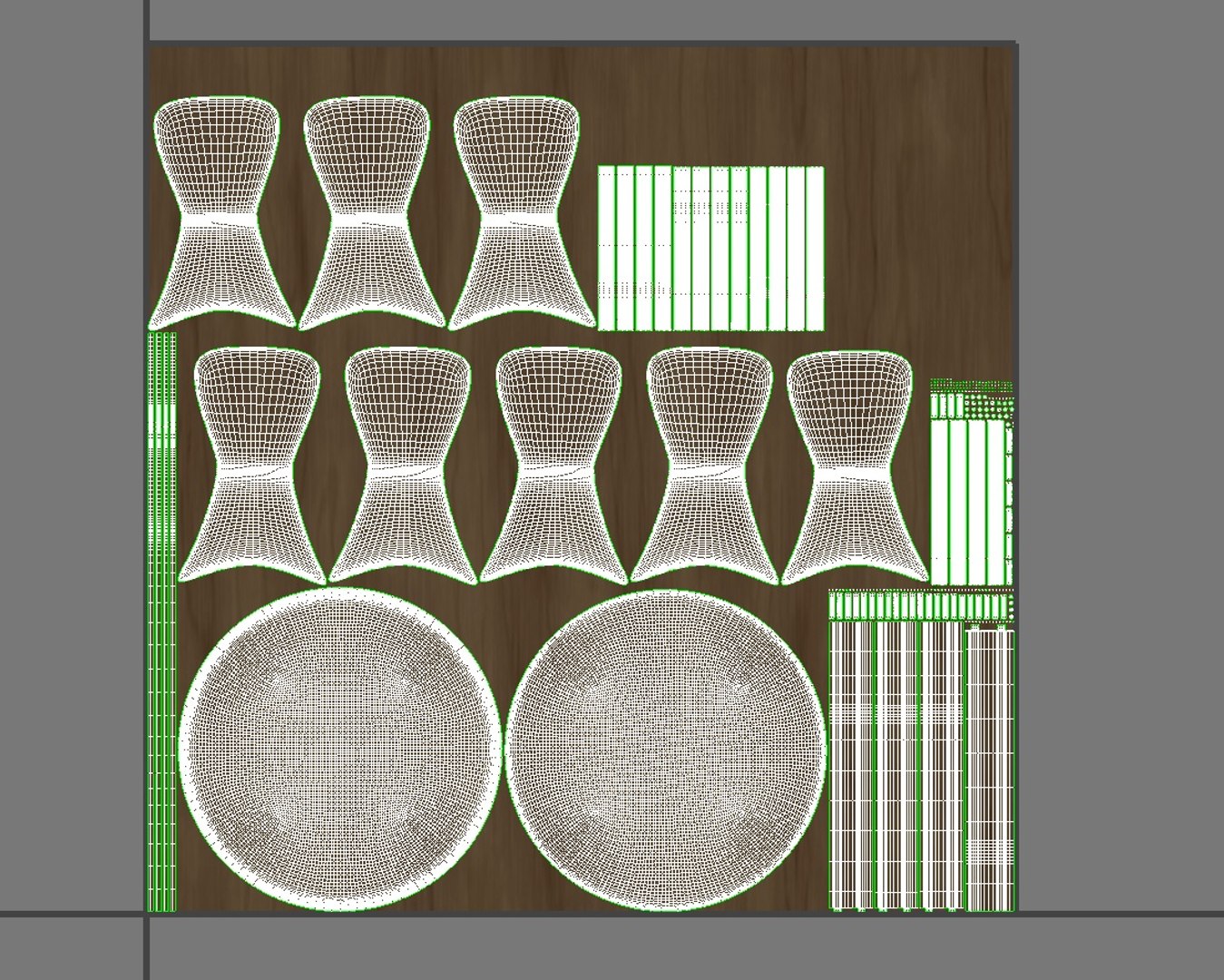 Dining Table 4 Seater Modern 3D model - TurboSquid 1792428