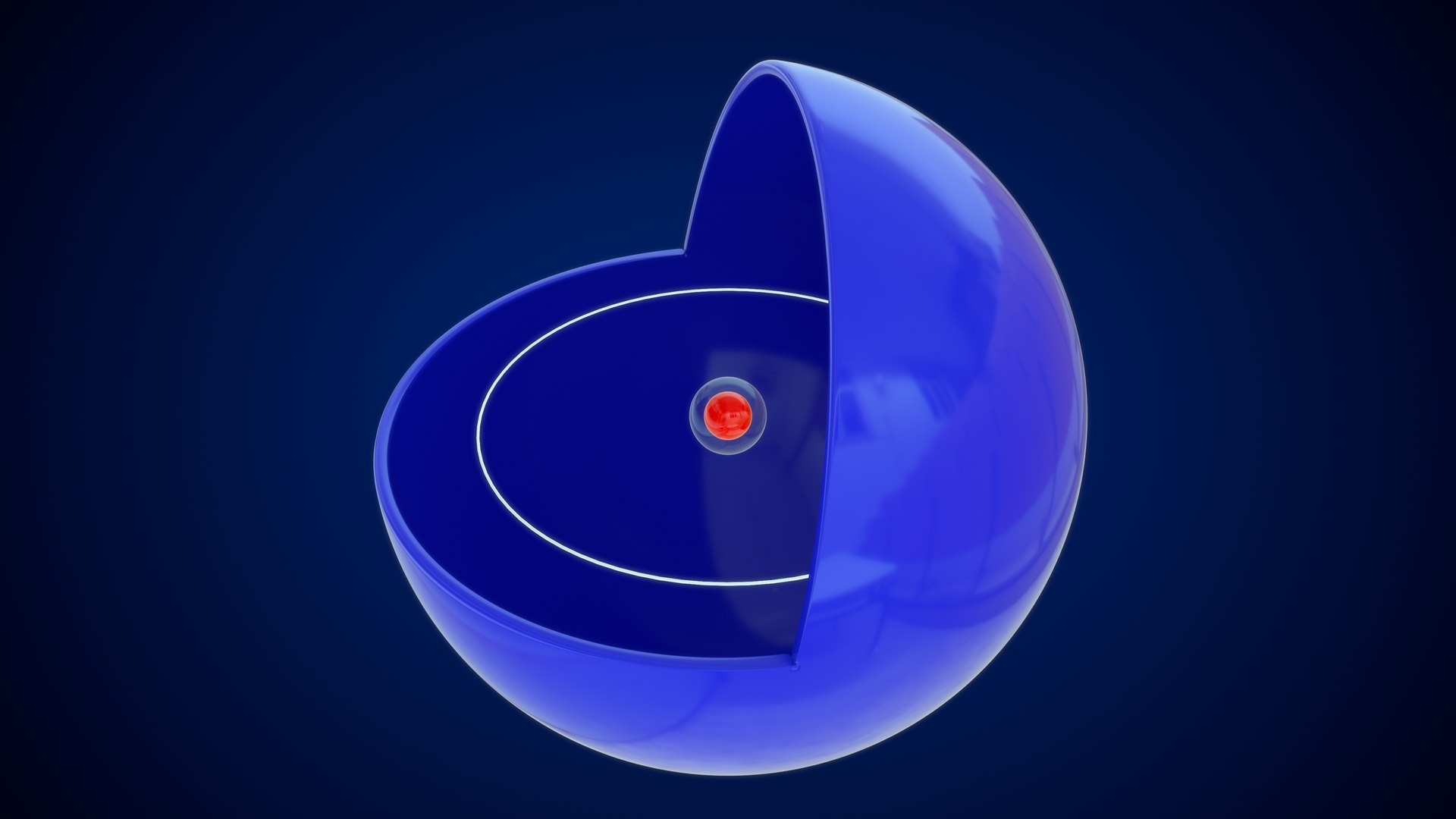Hydrogen Atom 3D Model - TurboSquid 2129318