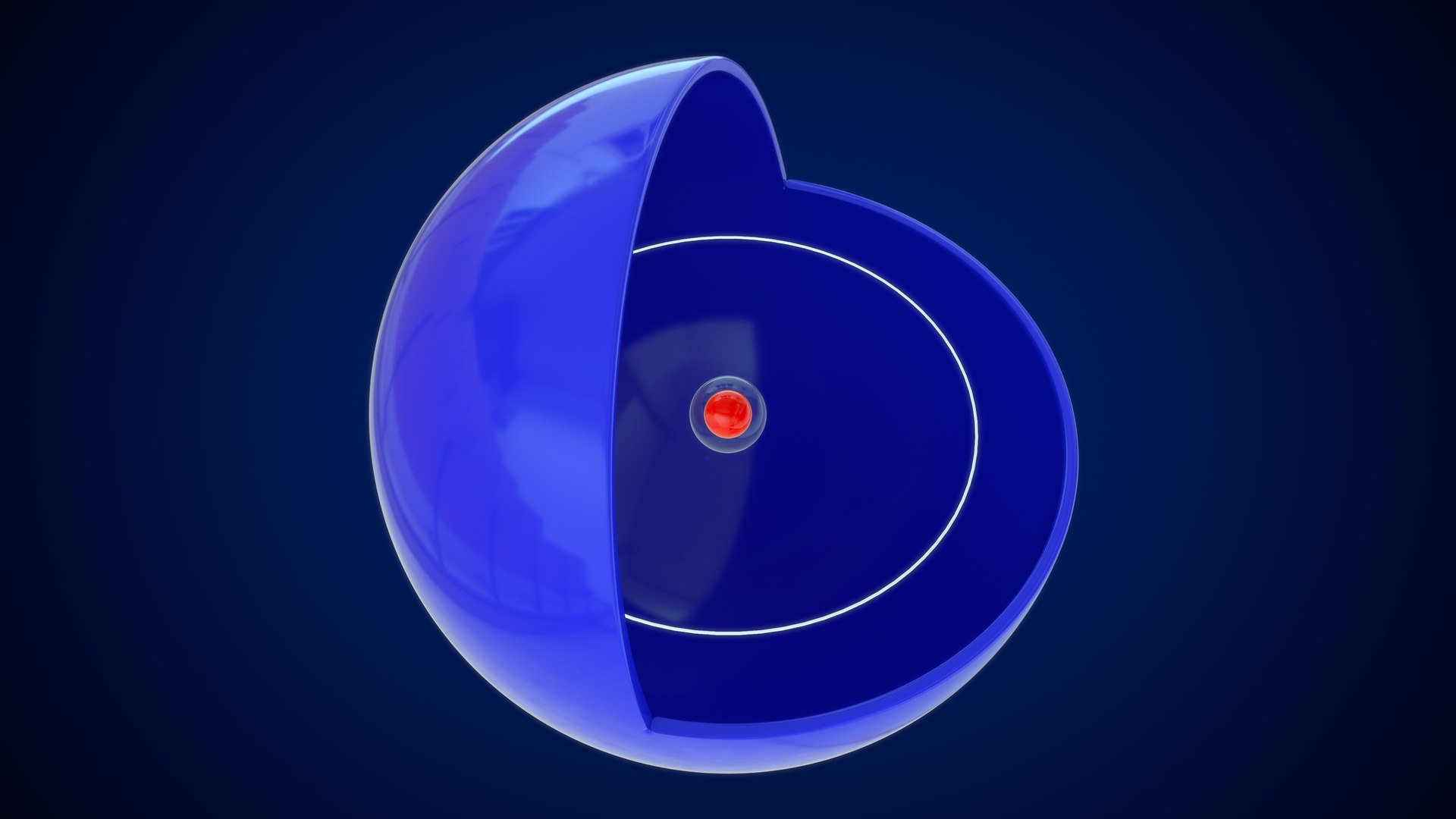 Hydrogen Atom 3D Model - TurboSquid 2129318
