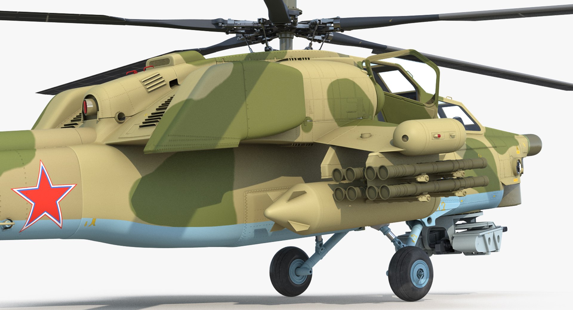 3D attack helicopter mi 28n model - TurboSquid 1188637