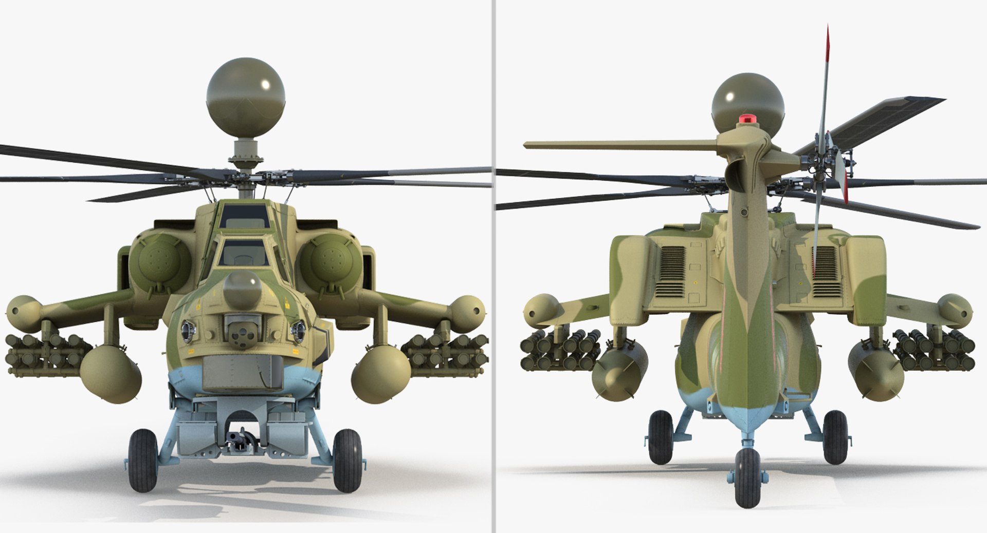 3D attack helicopter mi 28n model - TurboSquid 1188637