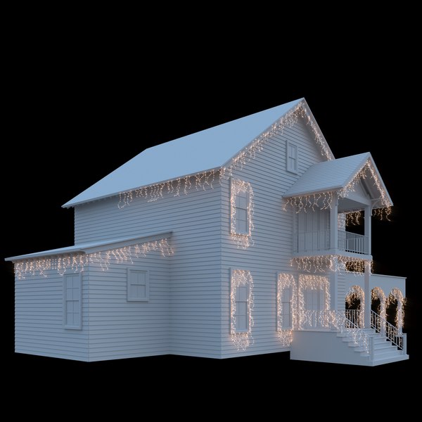 3D model Christmas home decoration set - TurboSquid 1756440