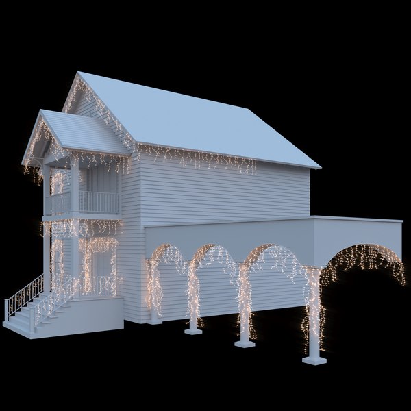 3D model Christmas home decoration set - TurboSquid 1756440