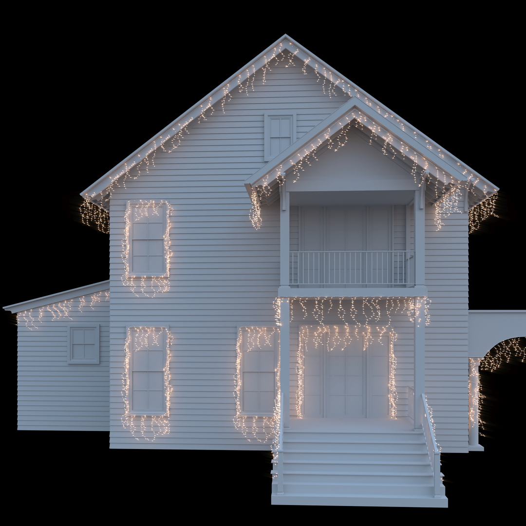 3D model Christmas home decoration set - TurboSquid 1756440